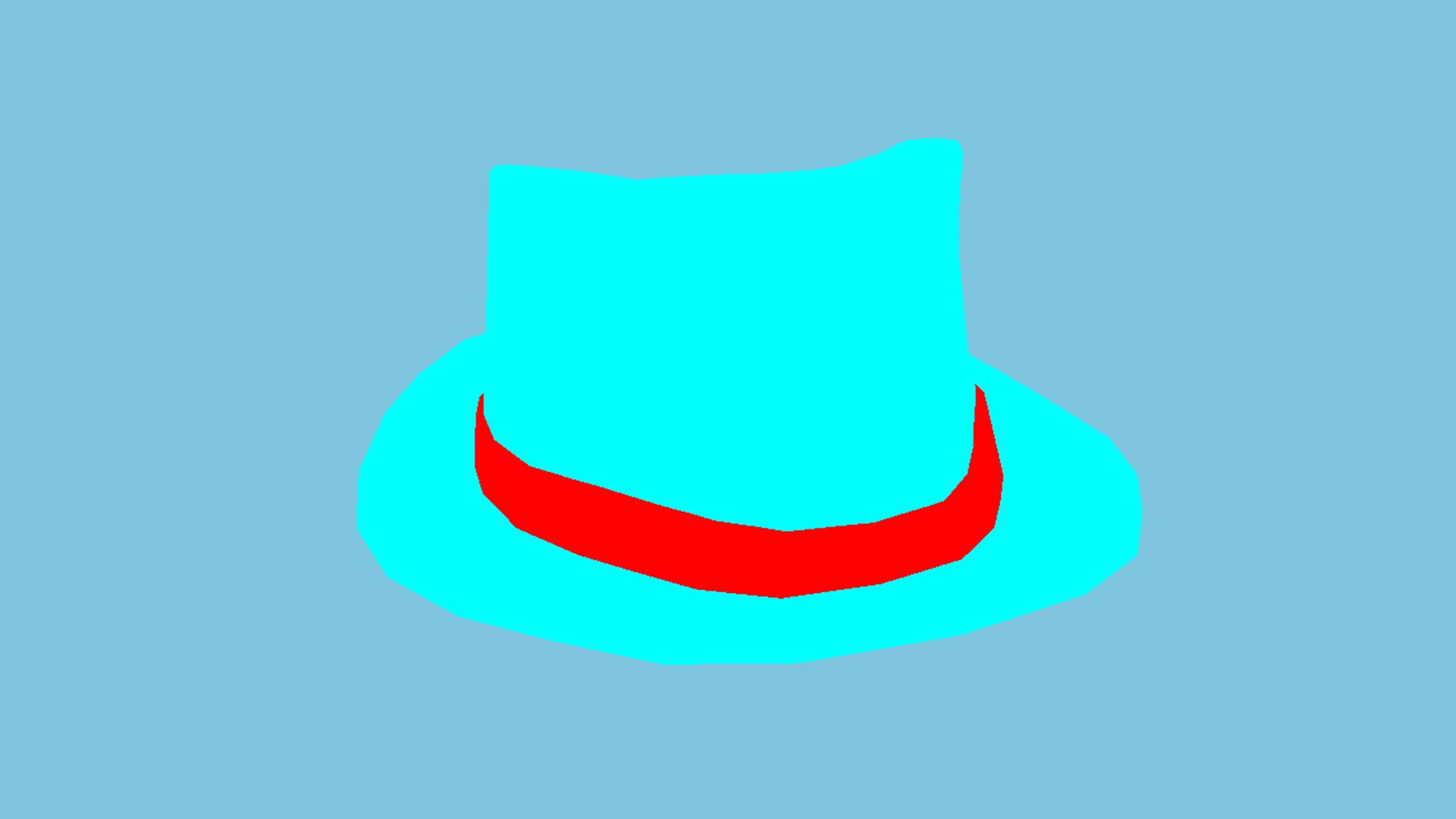 Destroyed Rust Trilby Hat - Character Design Fashion 3D model ...