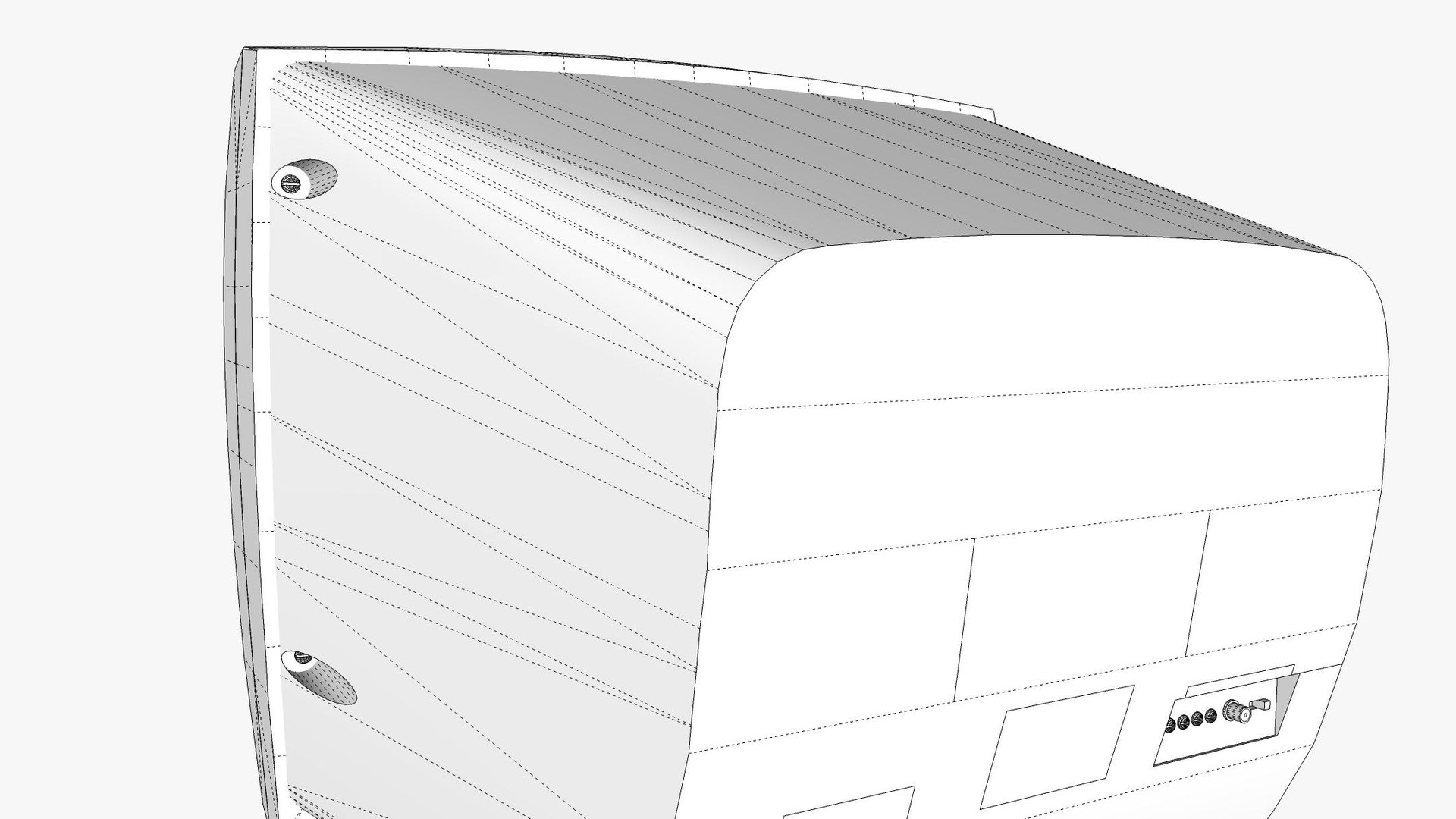 CRT Television Circa Early 2000s 3D Model - TurboSquid 2259956