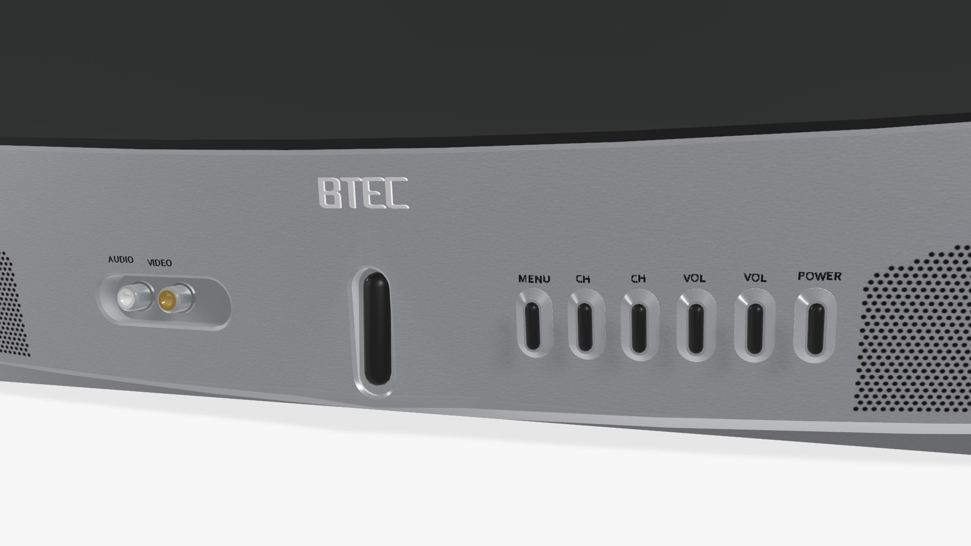 CRT Television Circa Early 2000s 3D Model - TurboSquid 2259956