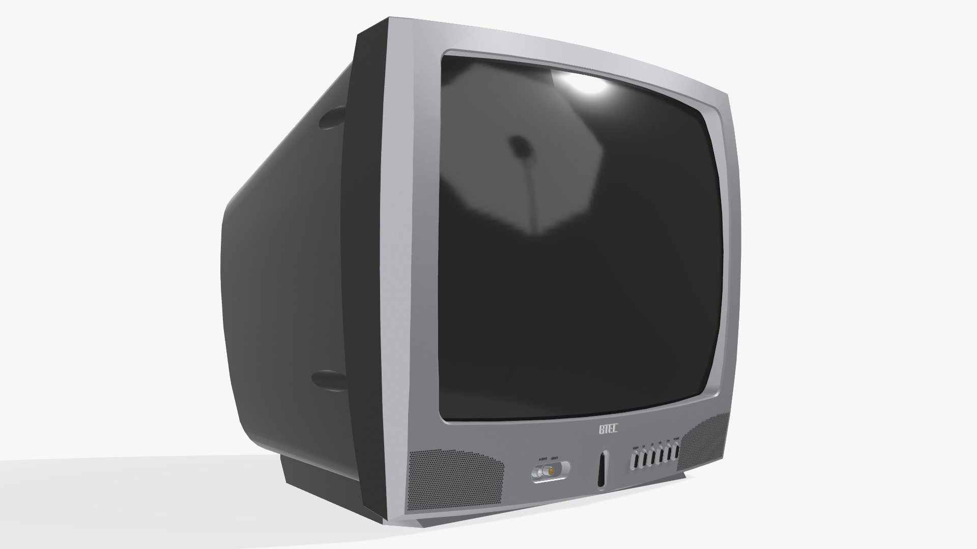 CRT Television Circa Early 2000s 3D Model - TurboSquid 2259956