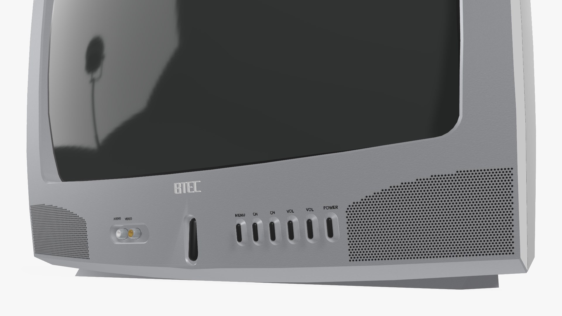 CRT Television Circa Early 2000s 3D Model - TurboSquid 2259956