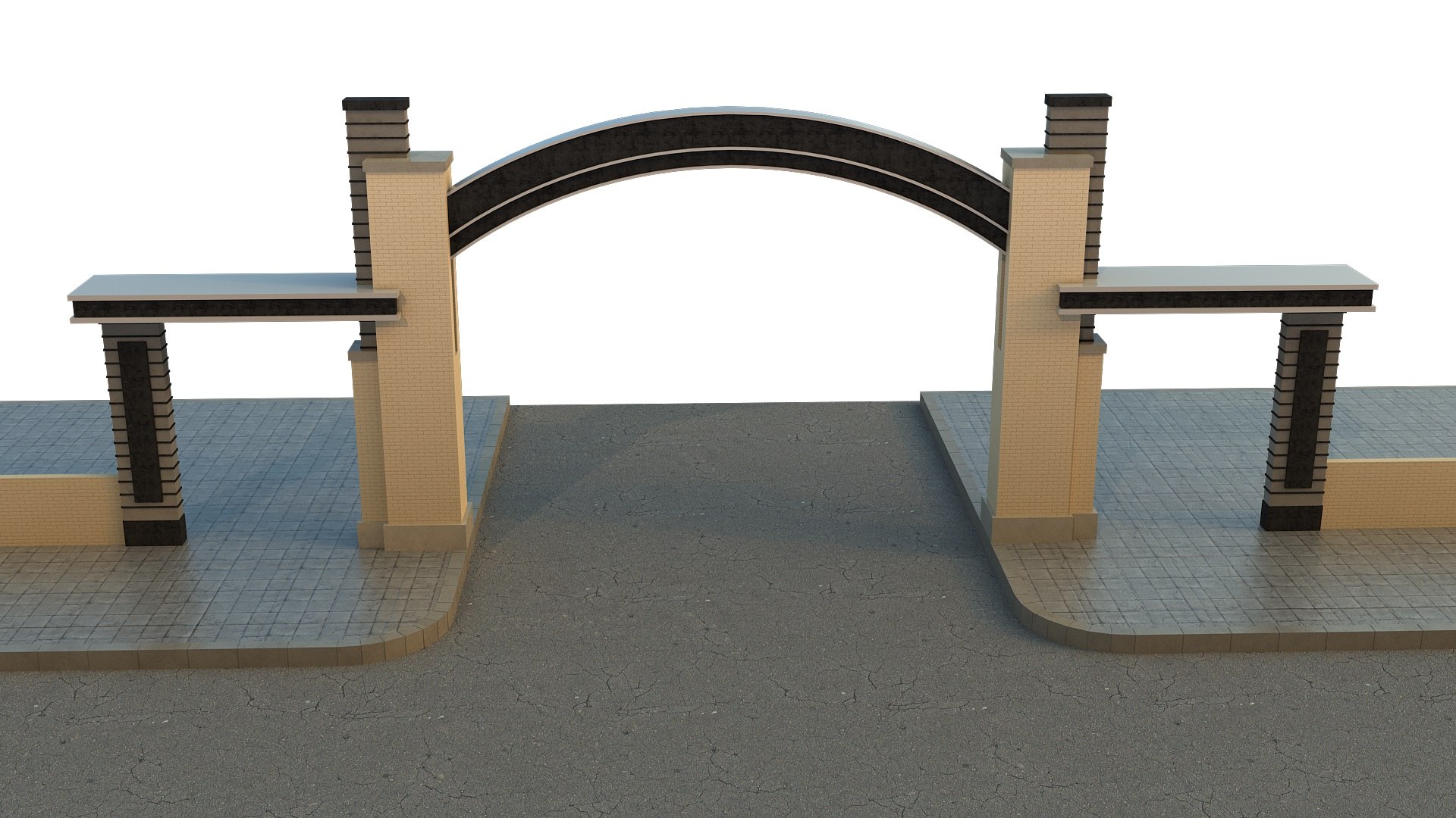 Gate 3D Model - TurboSquid 1735088