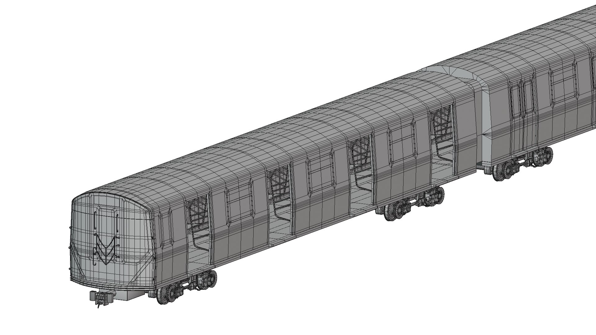 3D Model Nyc Metro Train - TurboSquid 1475022