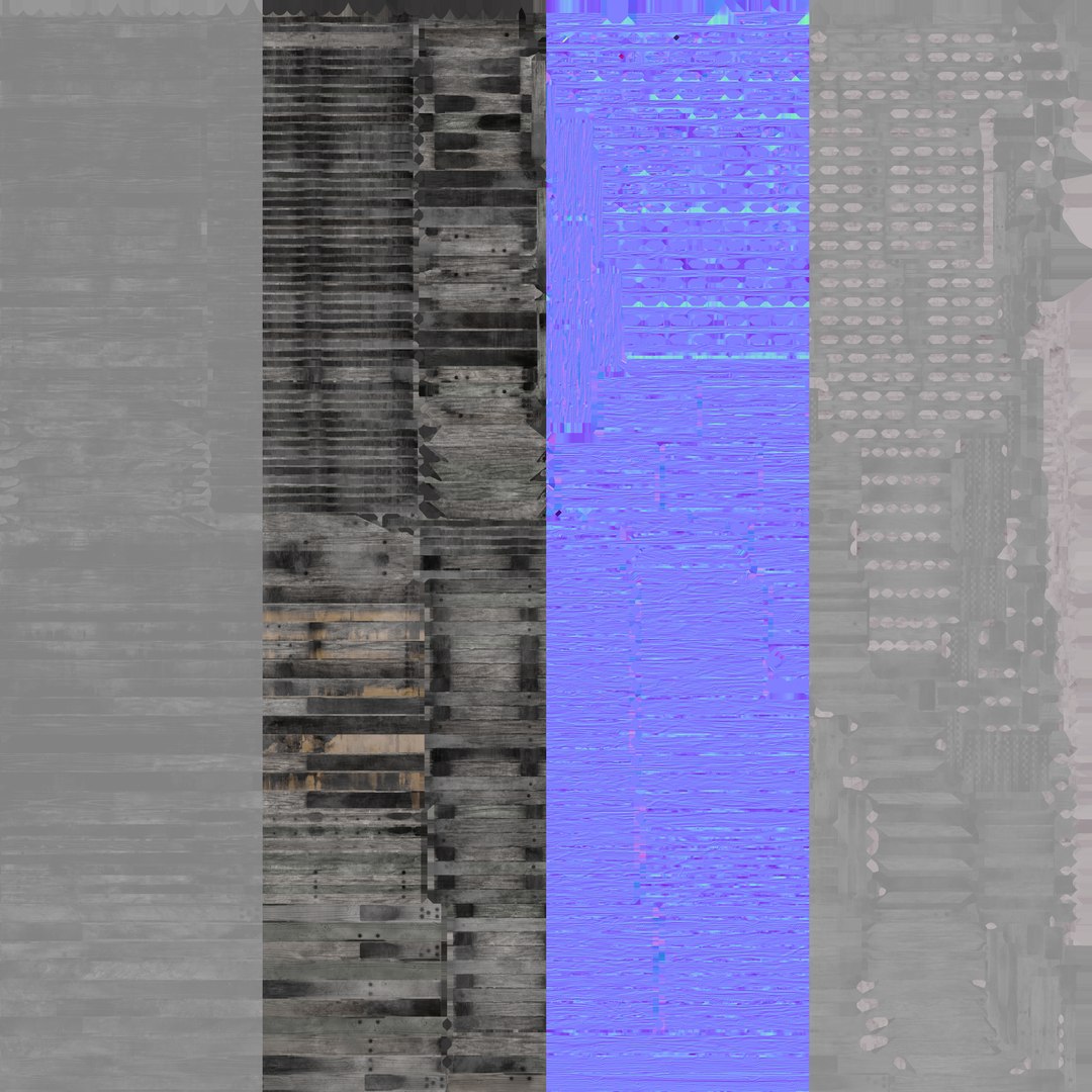 3D Medieval Wooden Bridge Tiled 2 Sections Model - TurboSquid 1824308