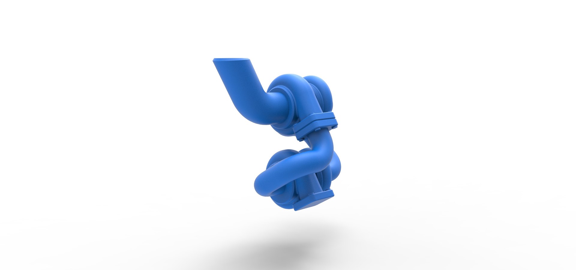 3D Turbocharger Version 2 Scale 1 To 25 - TurboSquid 2368096