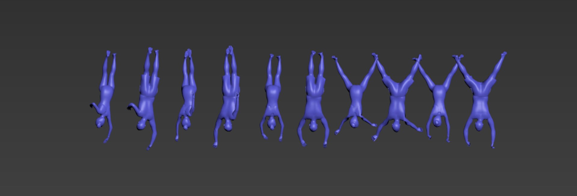 5 Swimming Mocap Animations Looping 3D Model - TurboSquid 2006493