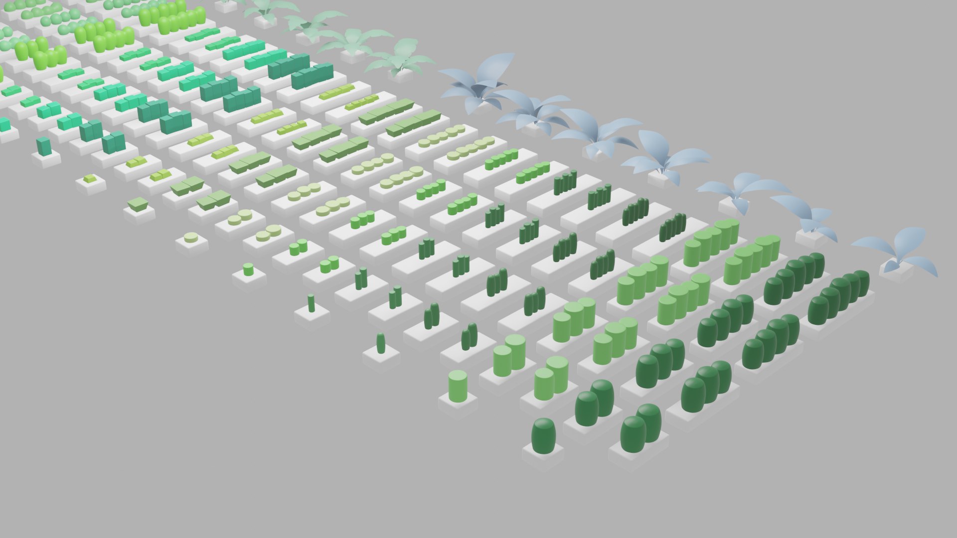 Stylized Cartoon Shrub 3D Model - TurboSquid 2101189