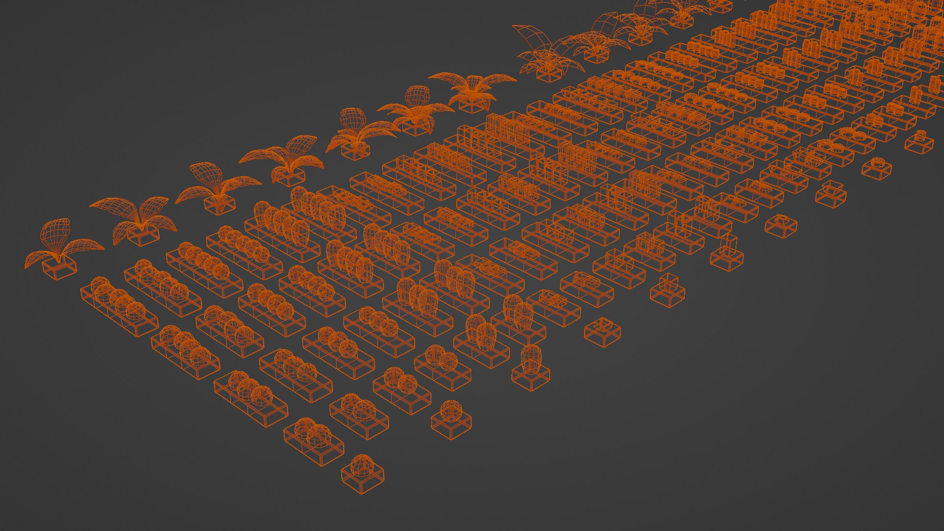 Stylized Cartoon Shrub 3D Model - TurboSquid 2101189