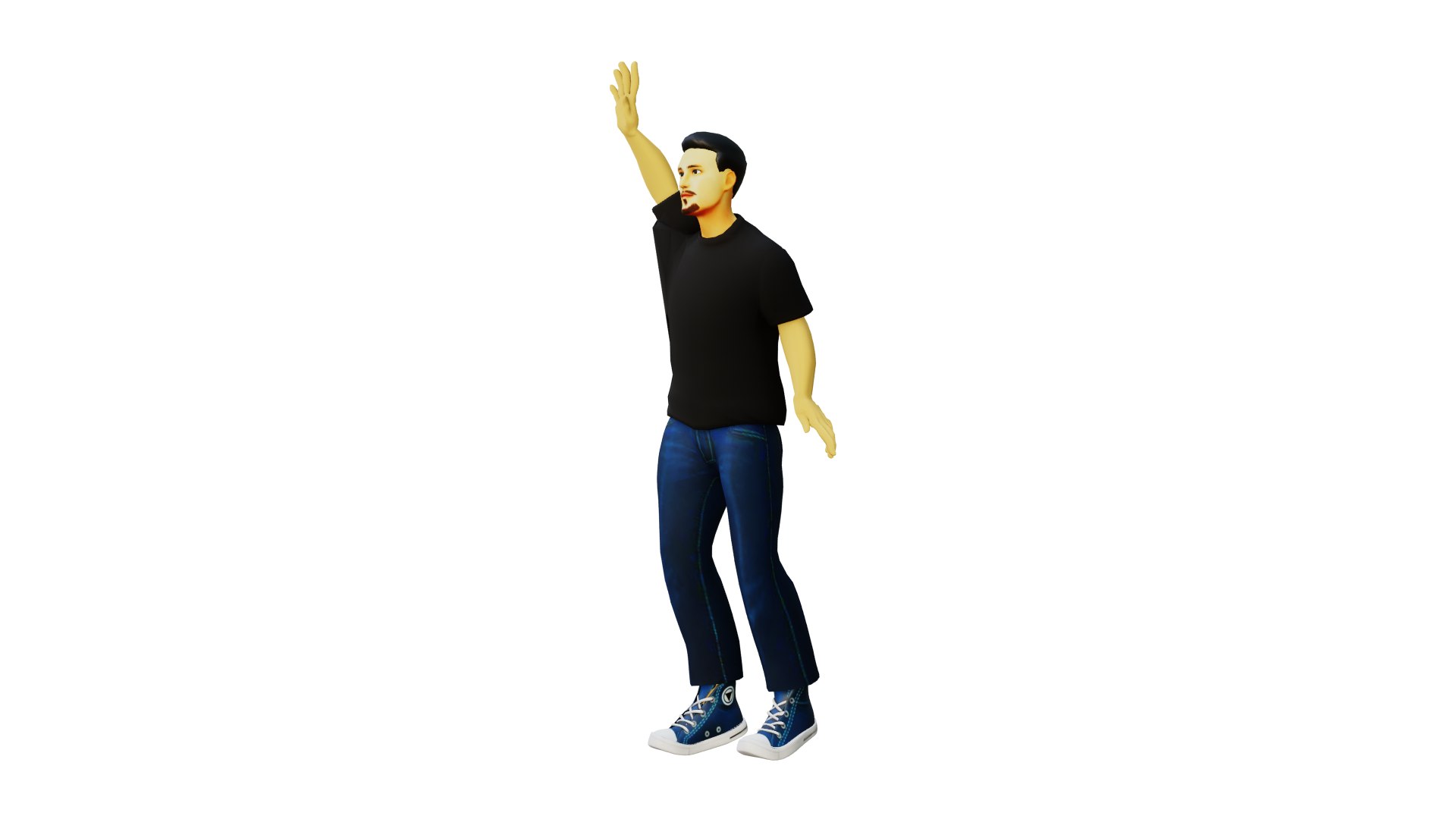 3D Man Character With Five Animation - TurboSquid 2119529