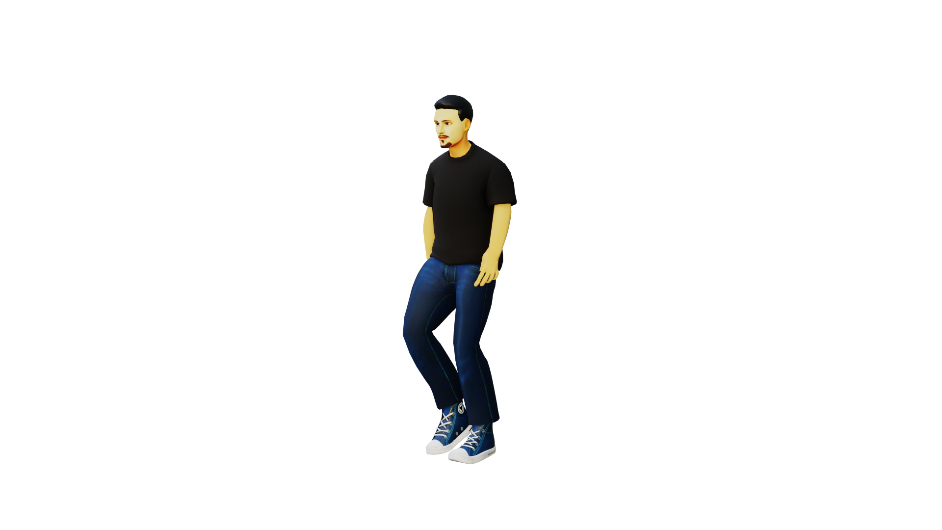 3D Man Character With Five Animation - TurboSquid 2119529