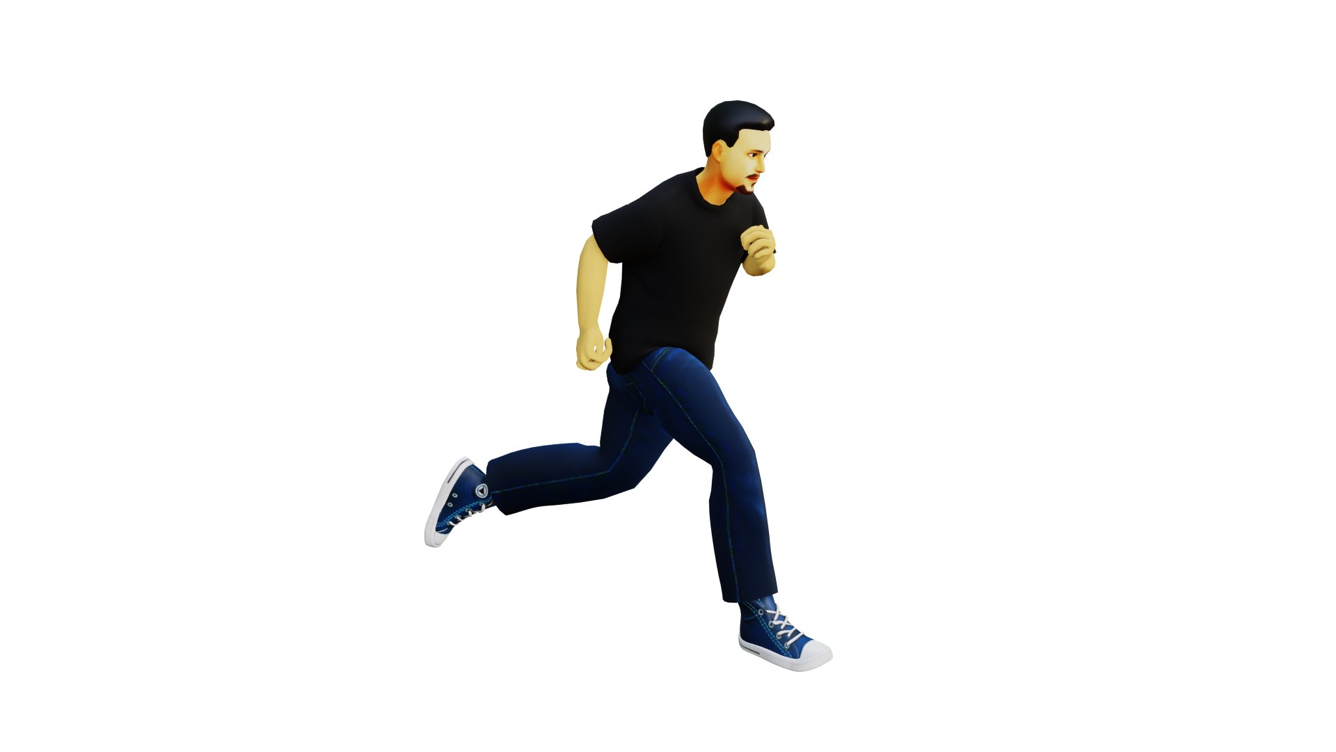 3D Man Character With Five Animation - TurboSquid 2119529