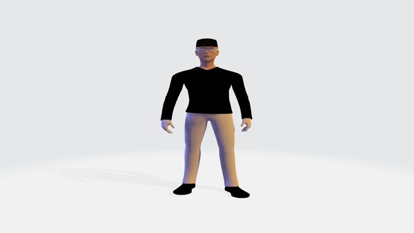 3D Human Character model - TurboSquid 1854207