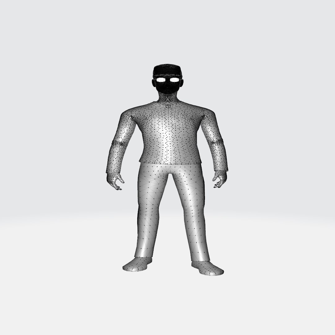 3D Human Character Model - TurboSquid 1854207