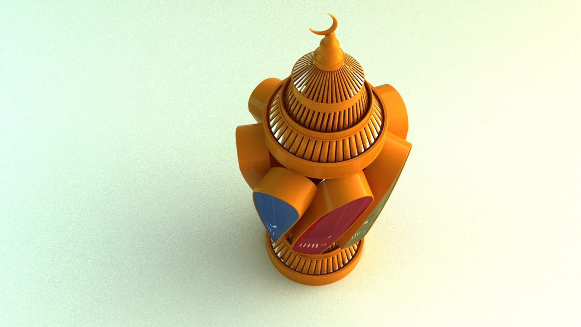 Ramadan Lantern 3D - TurboSquid 1185220