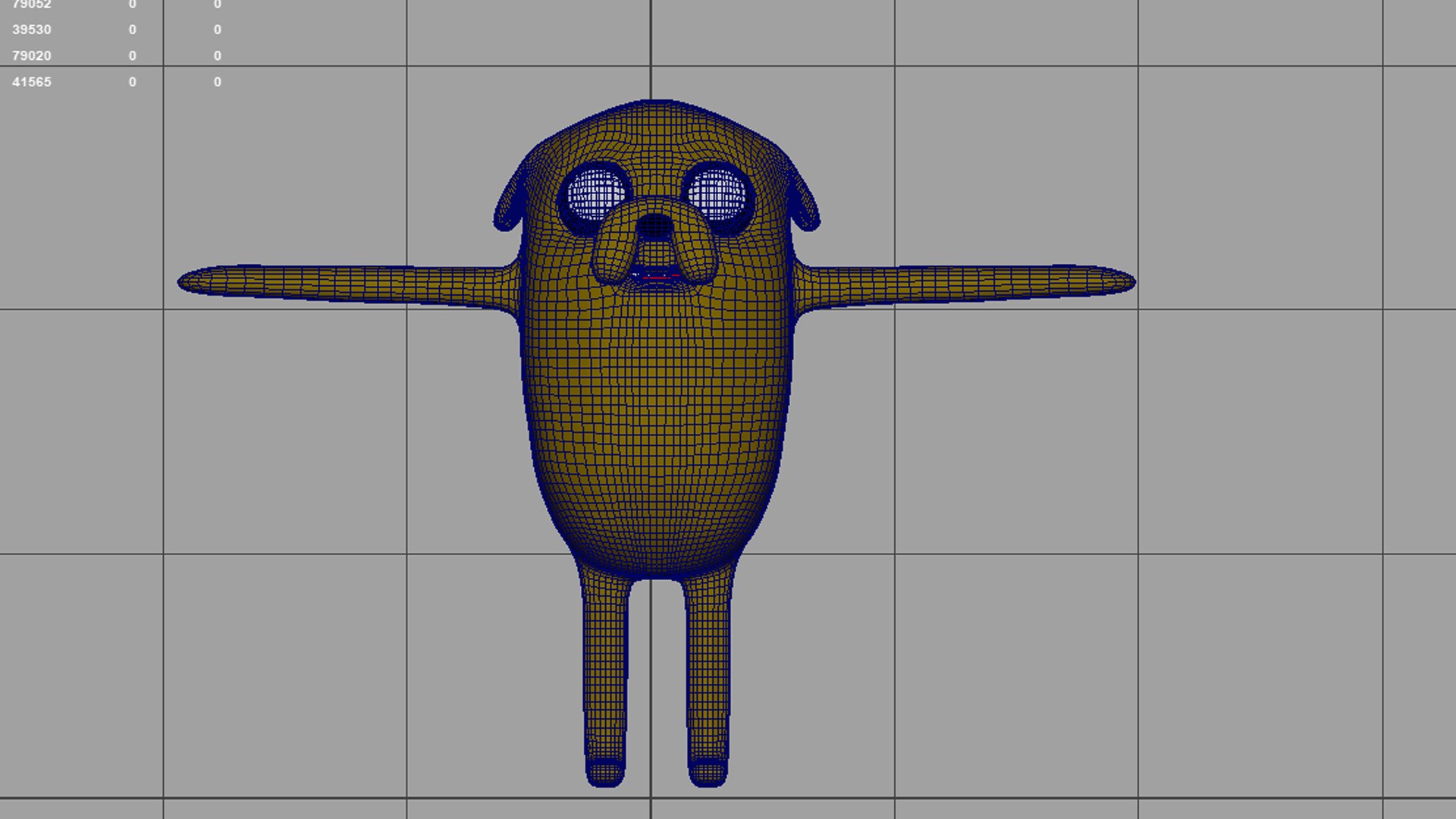3D JAKE FROM ADVENTURE TIME Model - TurboSquid 2175918