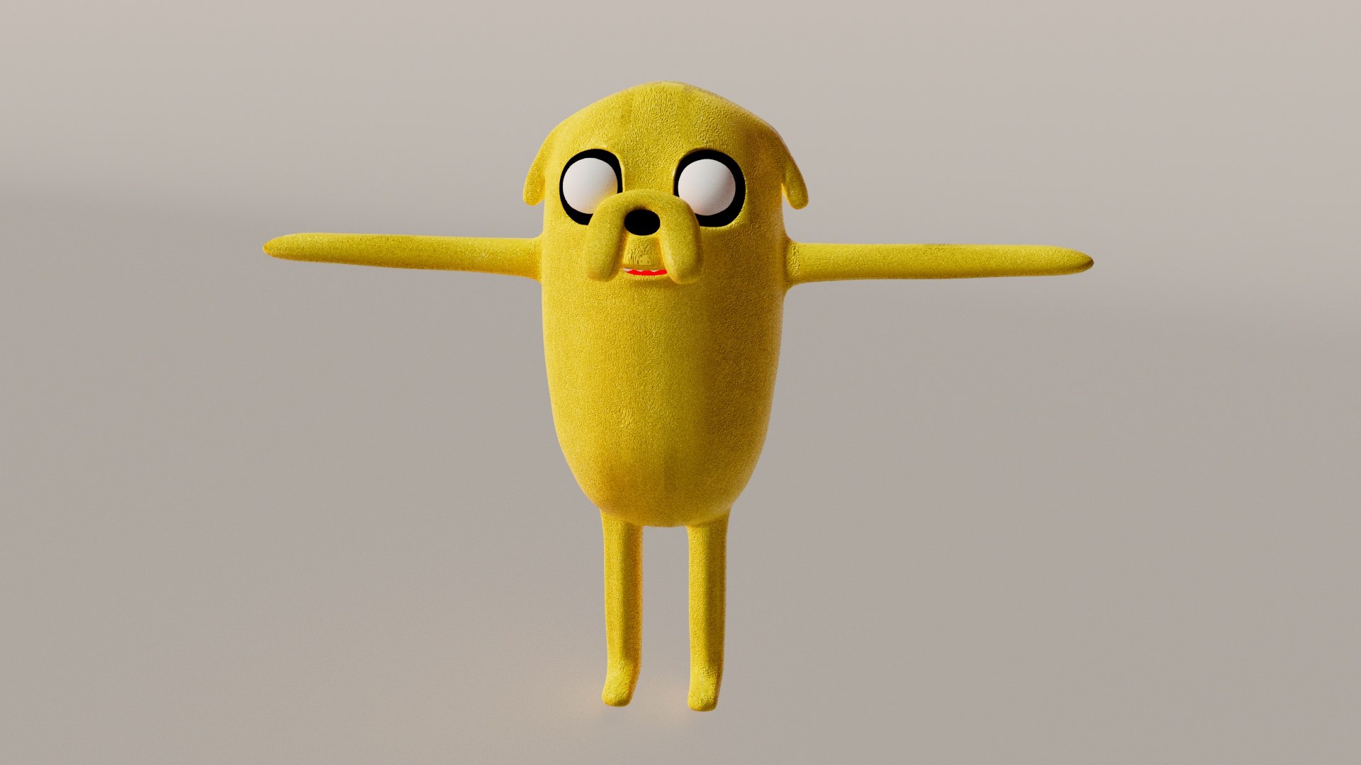 3D JAKE FROM ADVENTURE TIME Model - TurboSquid 2175918