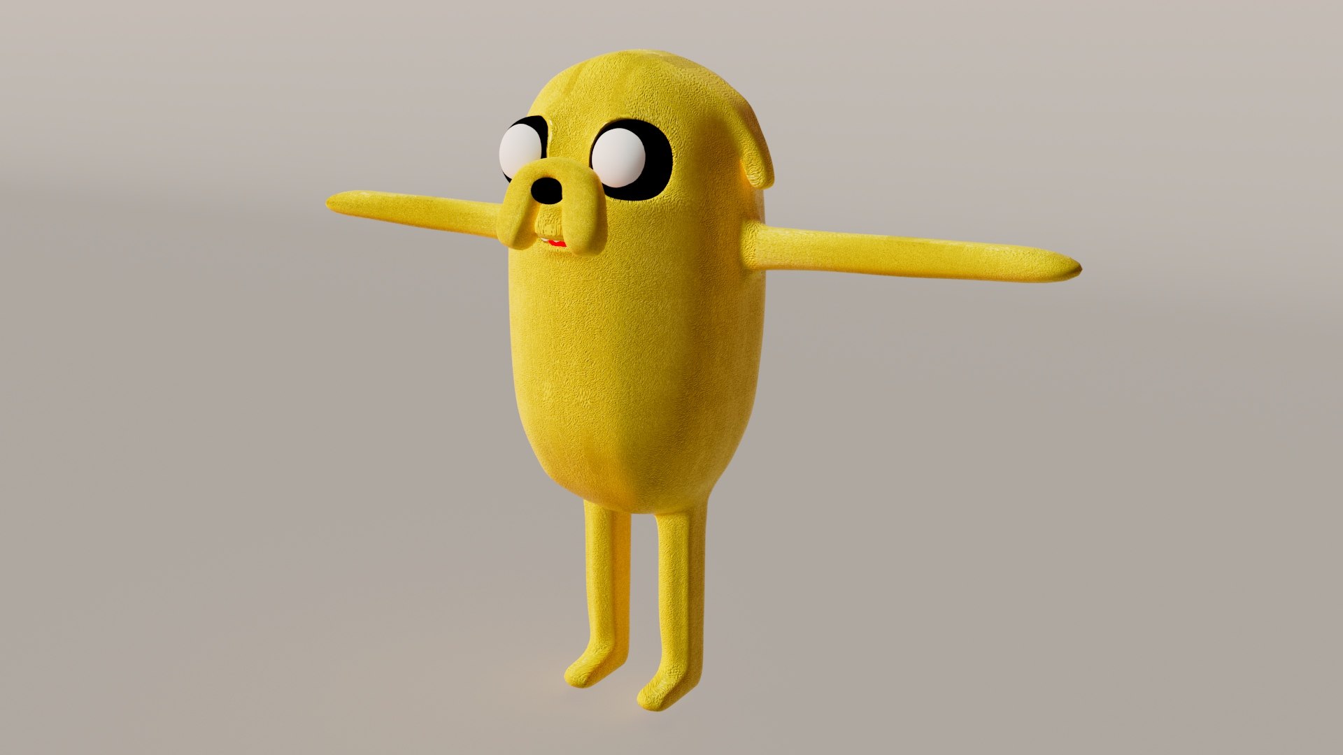 3D JAKE FROM ADVENTURE TIME Model - TurboSquid 2175918