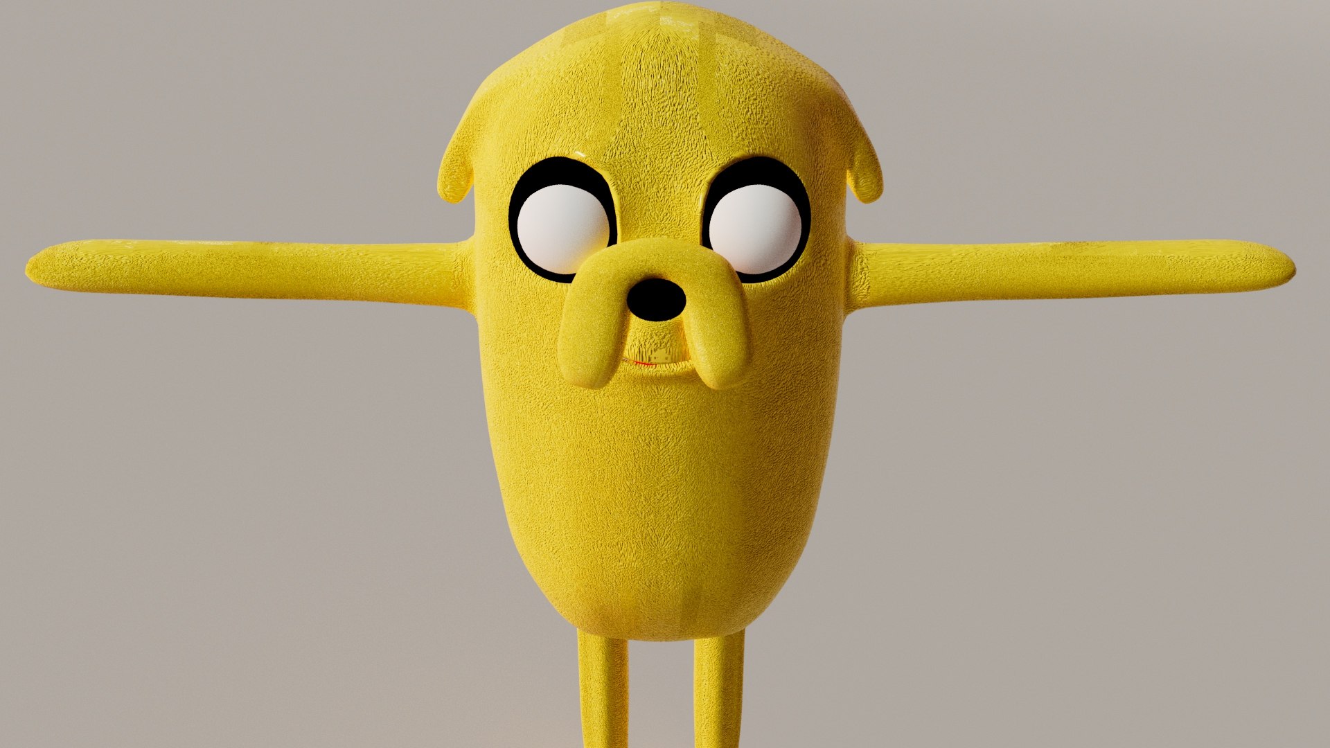 3D JAKE FROM ADVENTURE TIME Model - TurboSquid 2175918