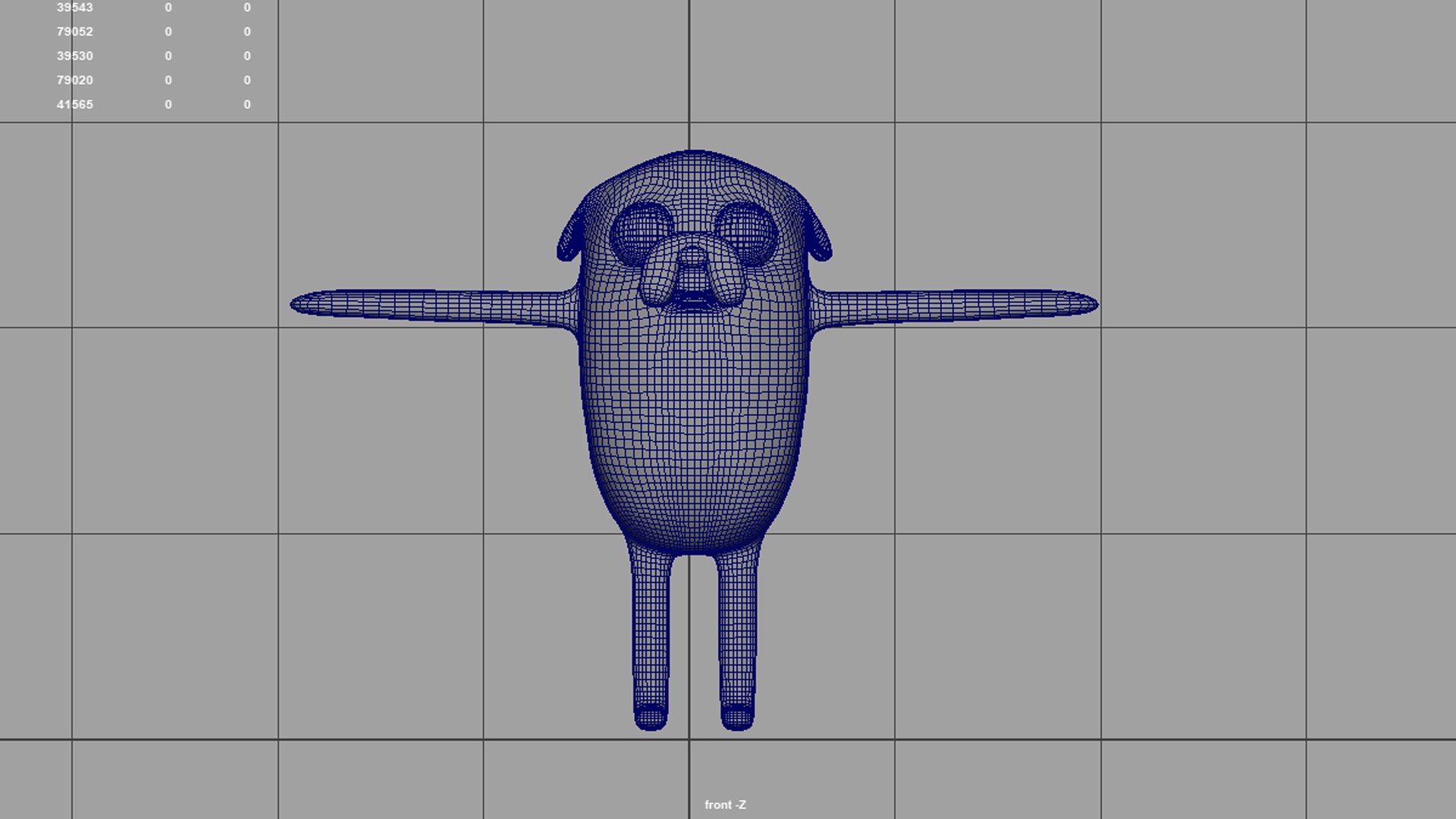 3D JAKE FROM ADVENTURE TIME Model - TurboSquid 2175918