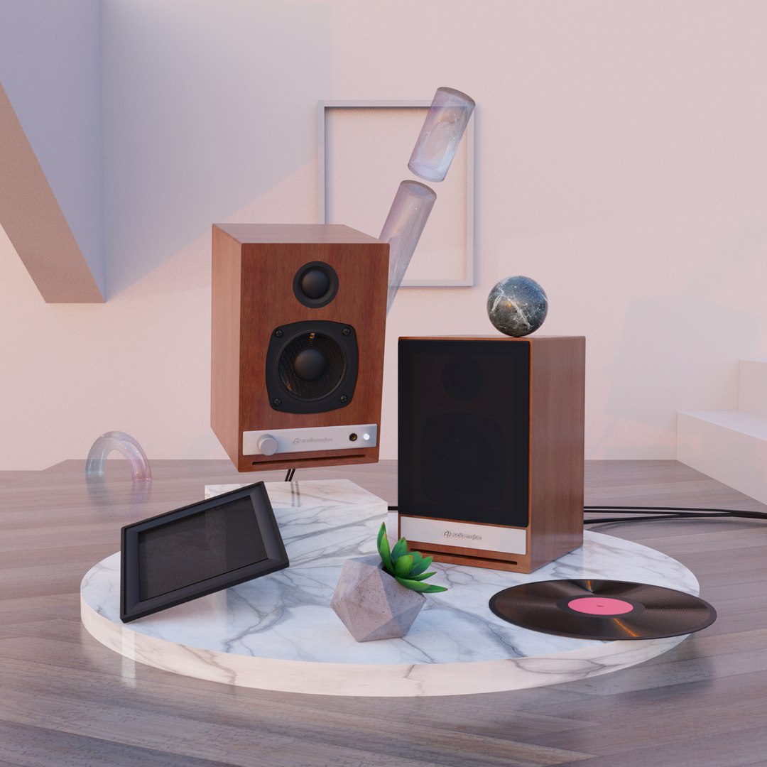 3D audioengine hd3 speaker - TurboSquid 1591432