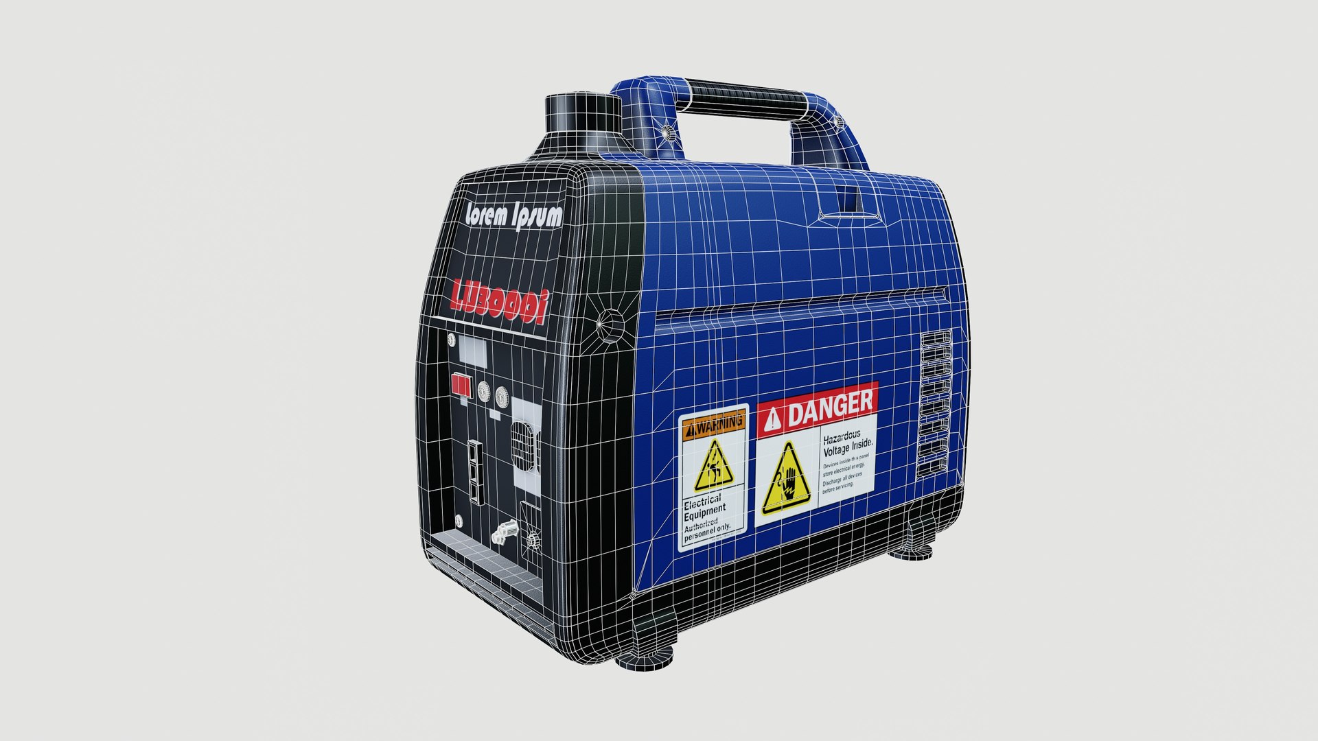 3D Power Generator Model - TurboSquid 2410927