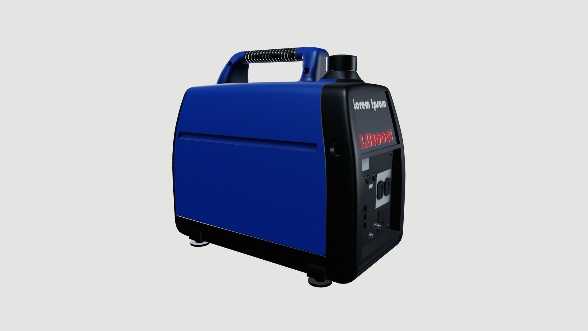 3D Power Generator Model - TurboSquid 2410927