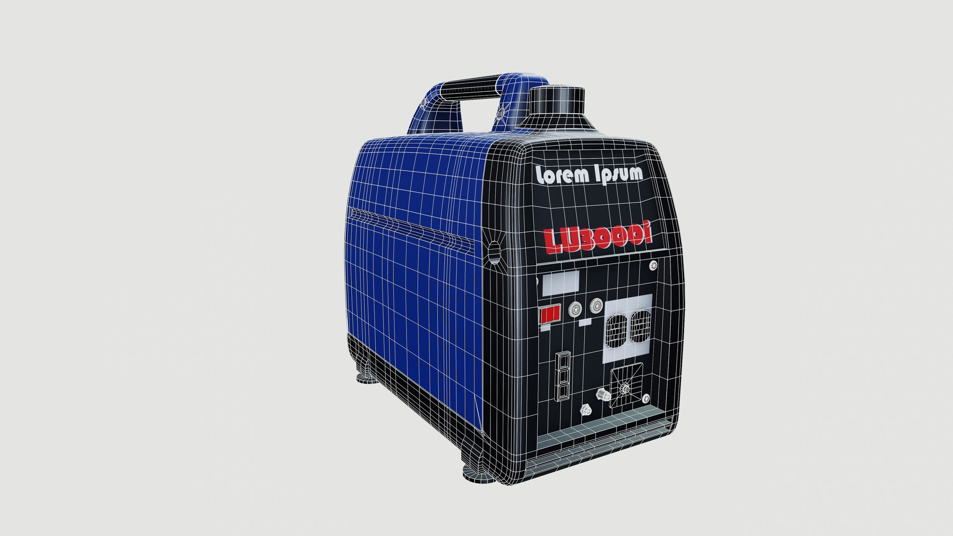 3D Power Generator Model - TurboSquid 2410927