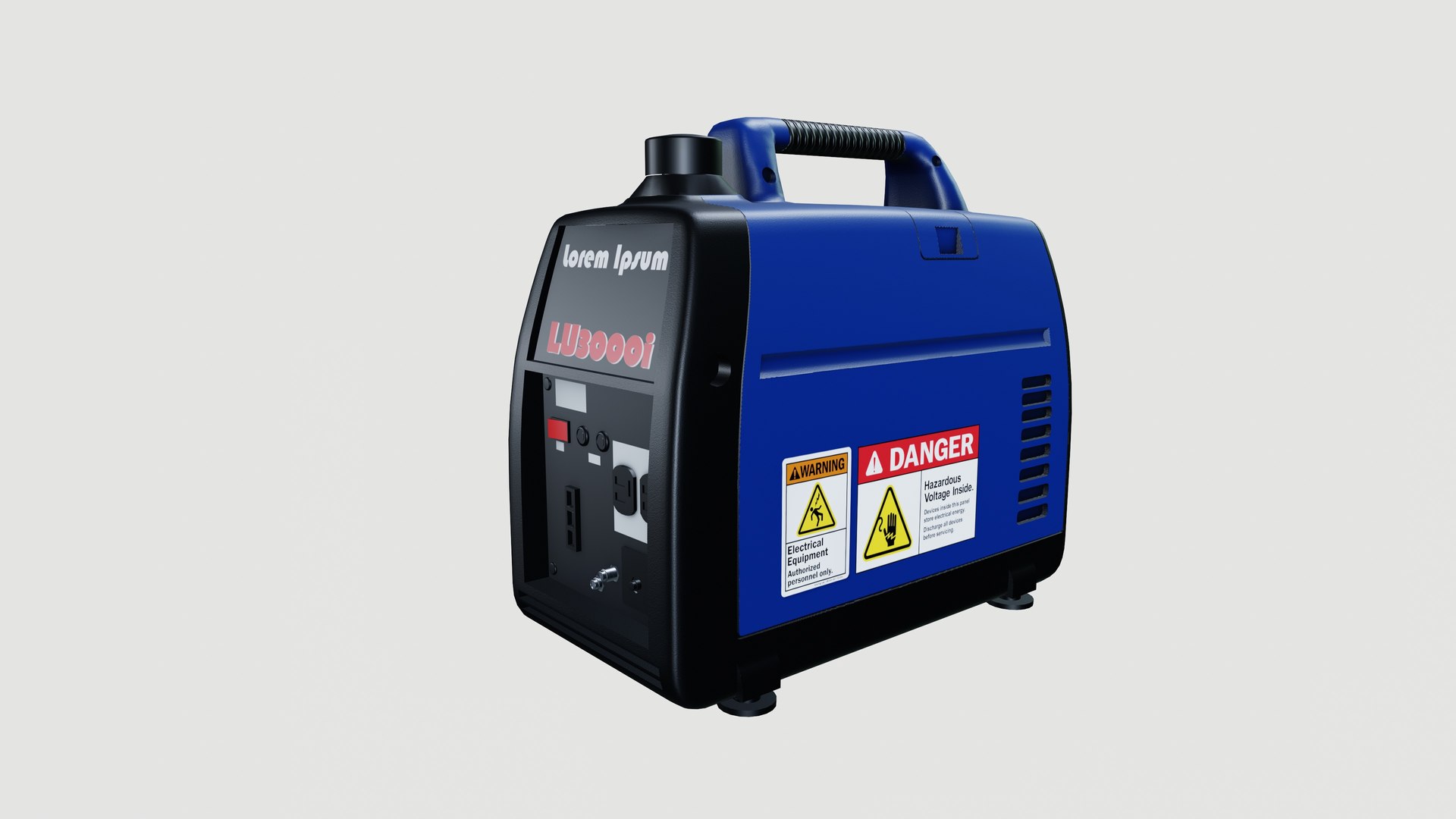 3D Power Generator Model - TurboSquid 2410927