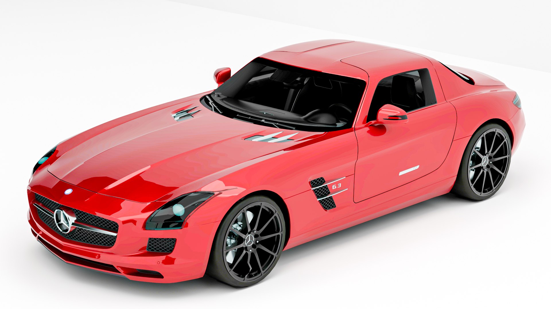 3D Model Mercedes-Benz SLS AMG - TurboSquid 2036320