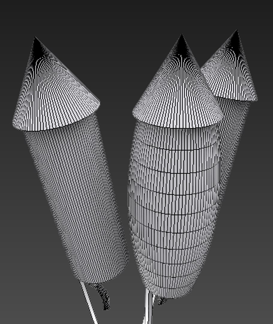 3d Fireworks Work Model