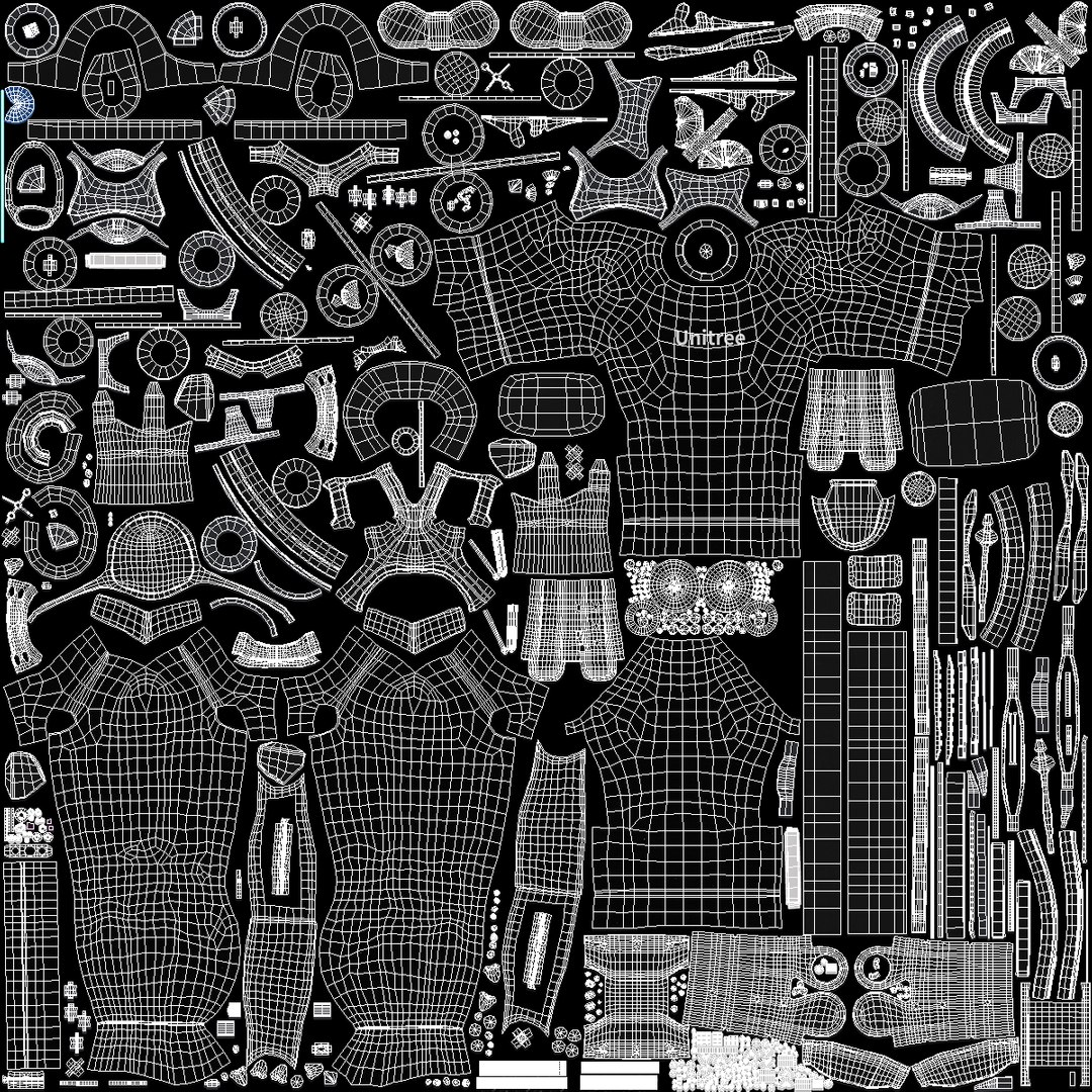 3D Unitree H1 Humanoid Robot And Robot Dog On Walk - TurboSquid 2321595