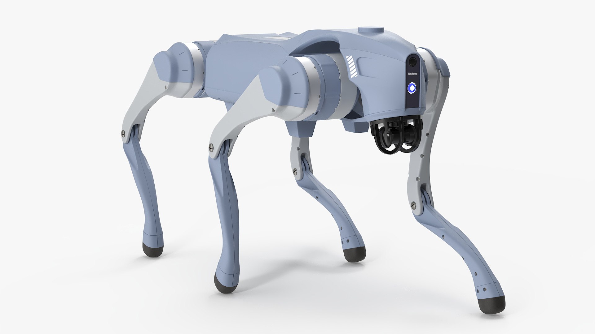 3D Unitree H1 Humanoid Robot And Robot Dog On Walk - TurboSquid 2321595