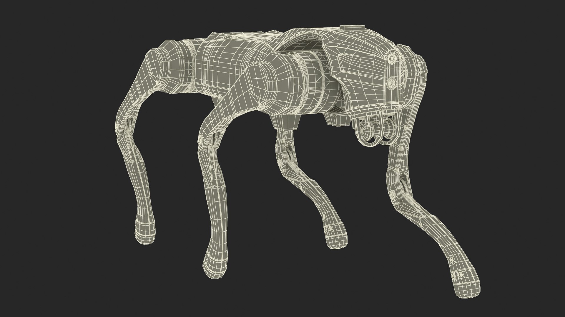 3D Unitree H1 Humanoid Robot And Robot Dog On Walk - TurboSquid 2321595