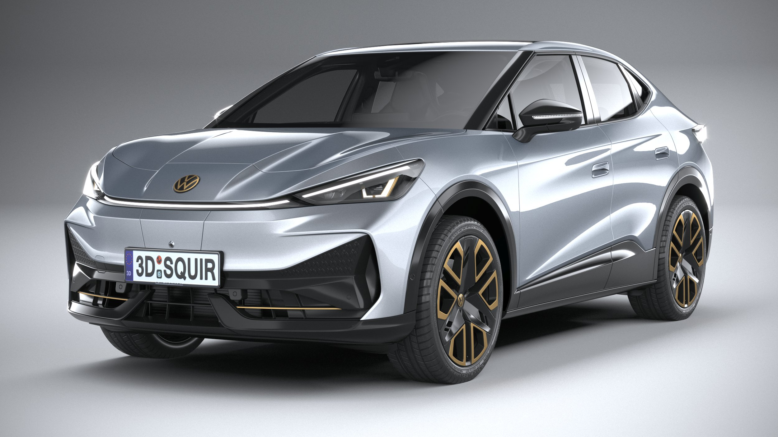 3D модель Volkswagen ID Unyx 2025 - TurboSquid 2267653