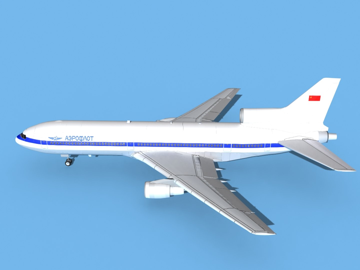 Lockheed L-1011-10 3D Model - TurboSquid 1488825