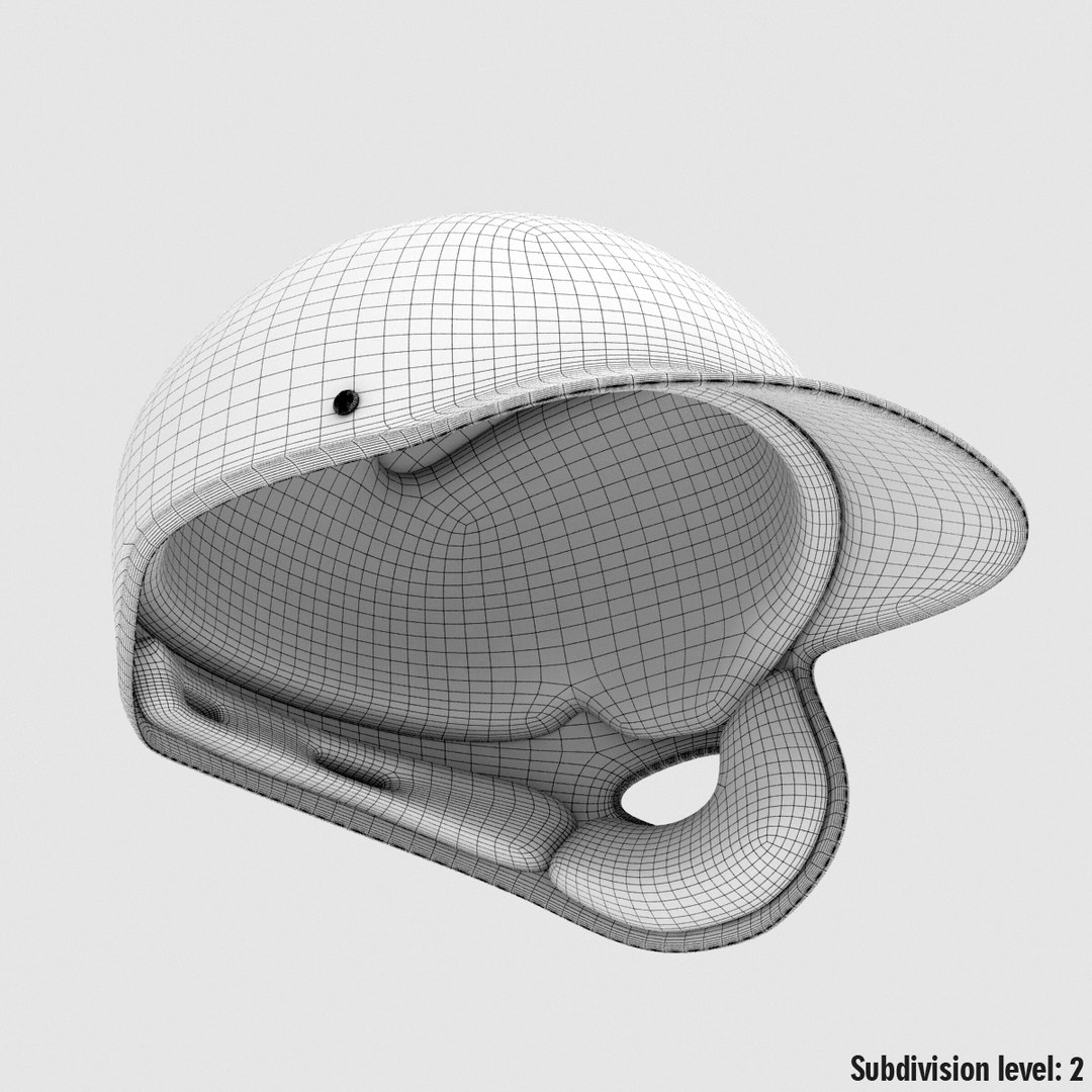 3D Generic Helmet Baseball - - TurboSquid 1161729