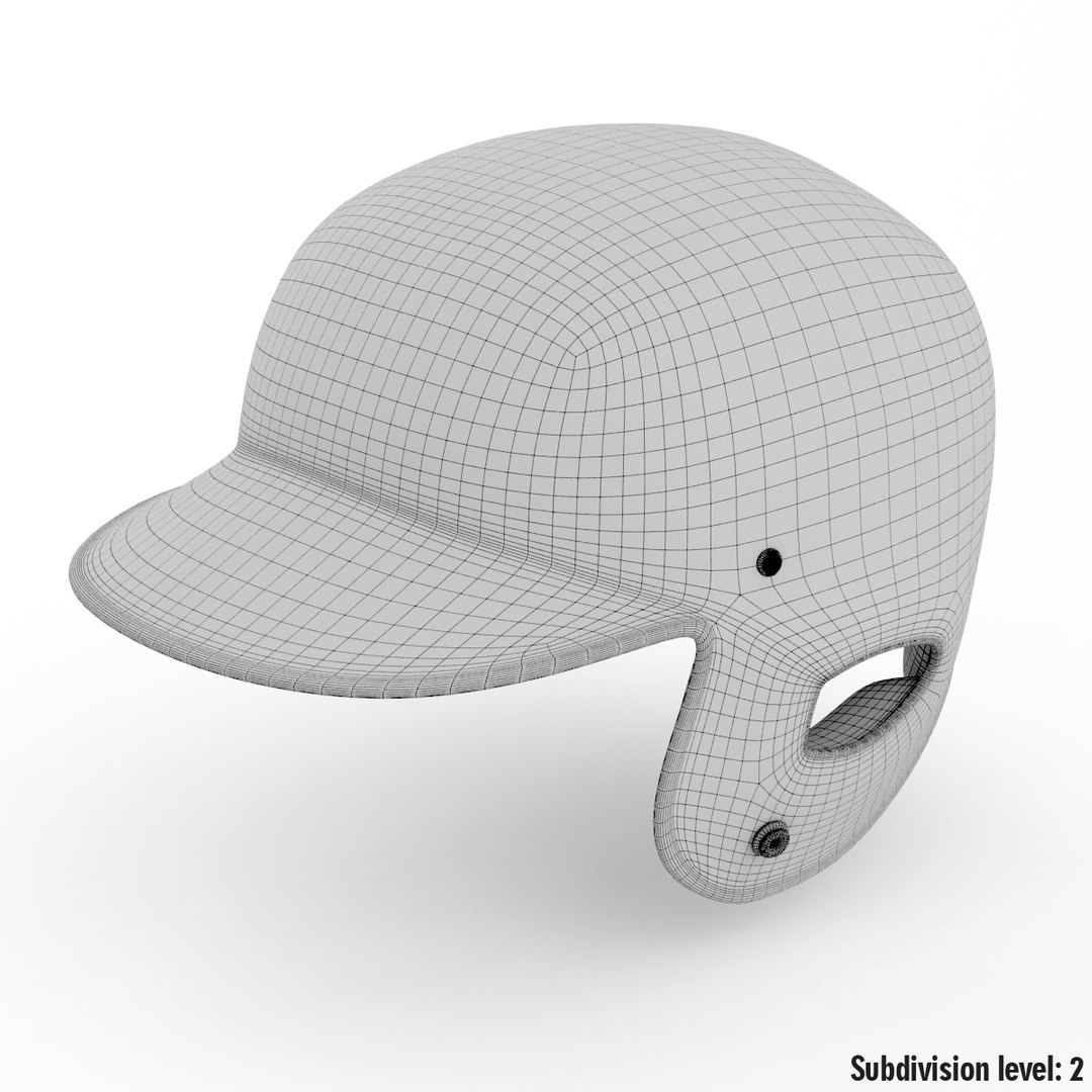 3D Generic Helmet Baseball - - TurboSquid 1161729