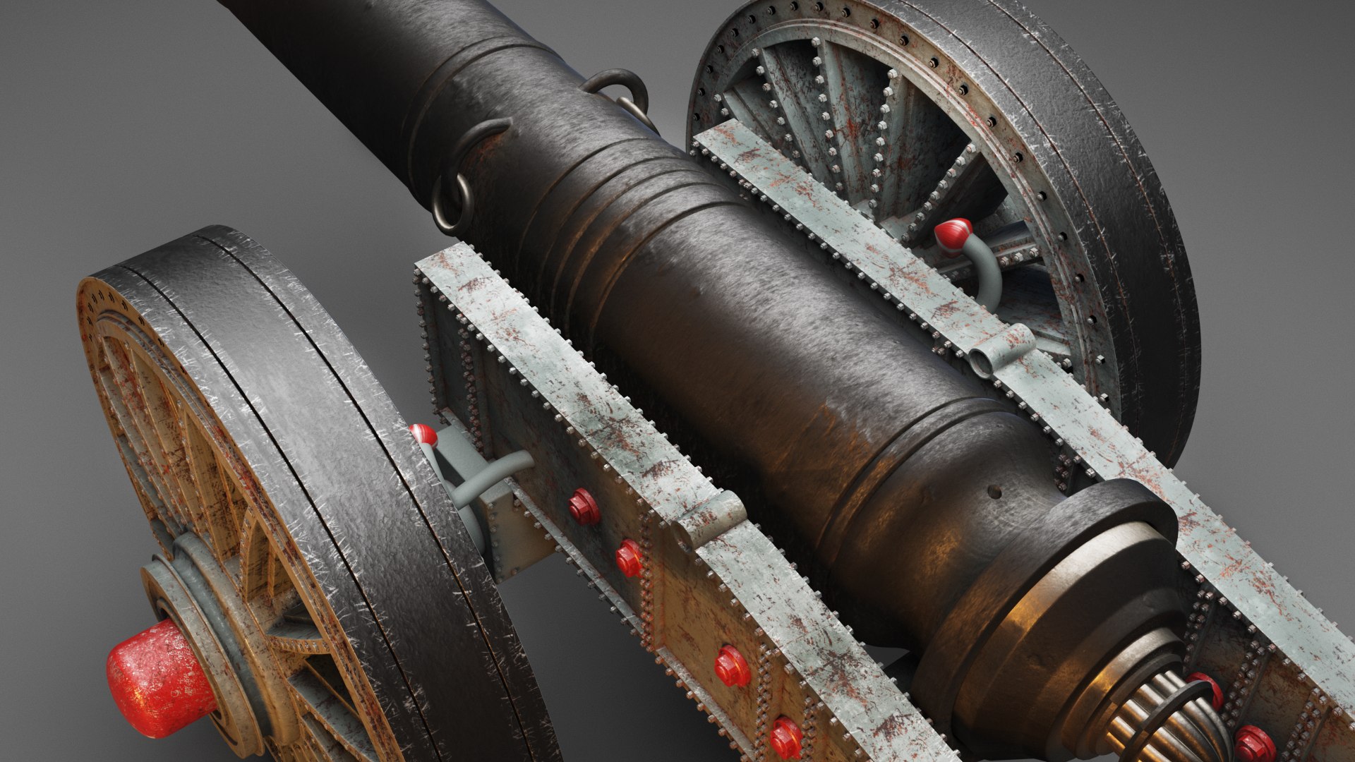 3D Asia Biggest Cannon 3D Model Model - TurboSquid 2075019