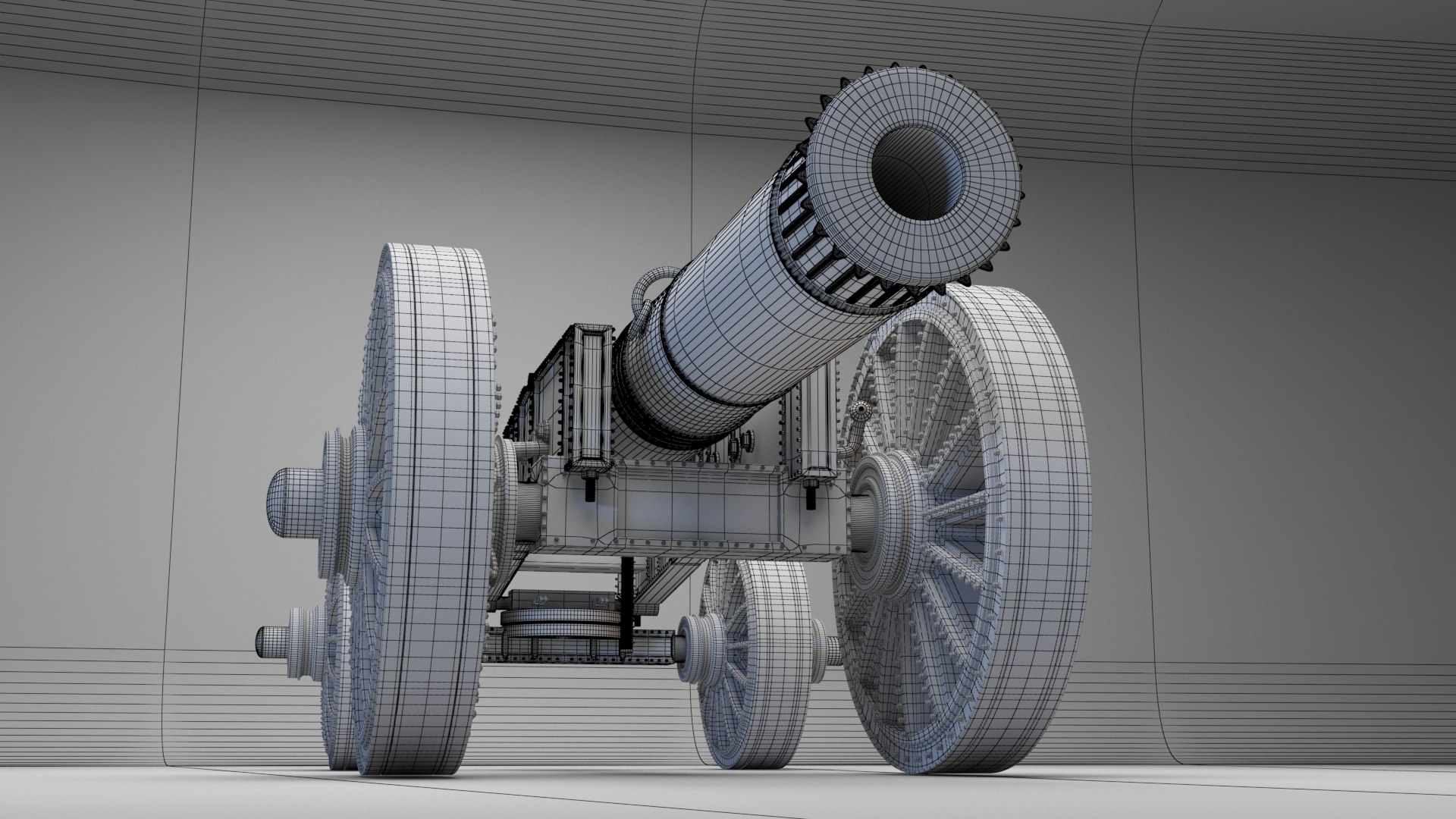 3D Asia Biggest Cannon 3D Model Model - TurboSquid 2075019