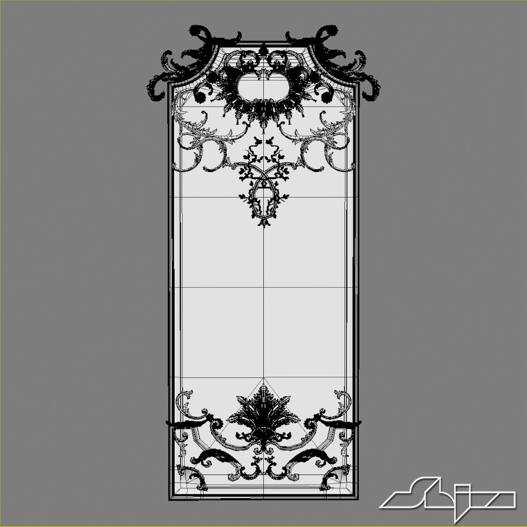 Wall Frame Decor 3d Max