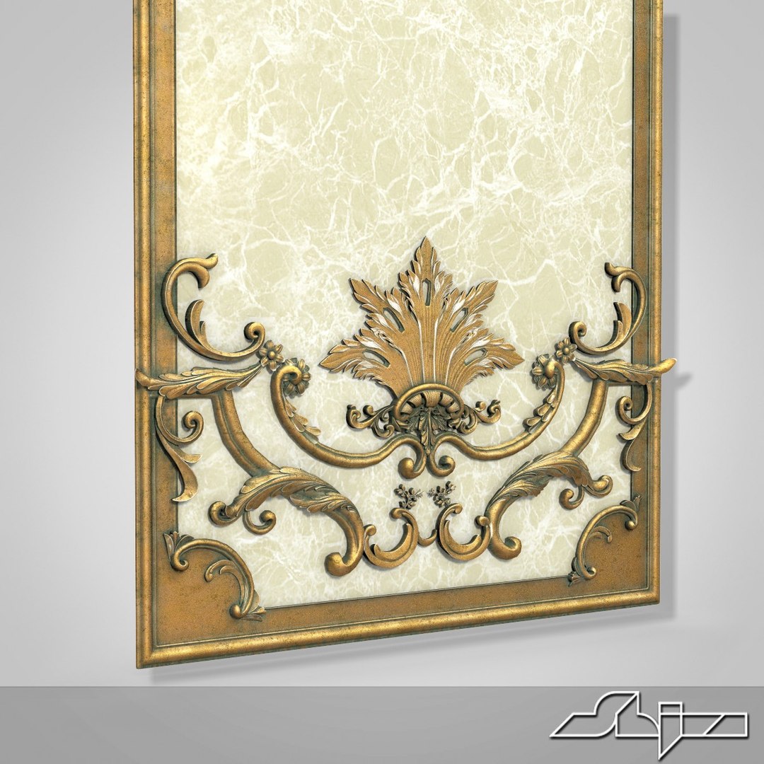 Wall Frame Decor 3d Max
