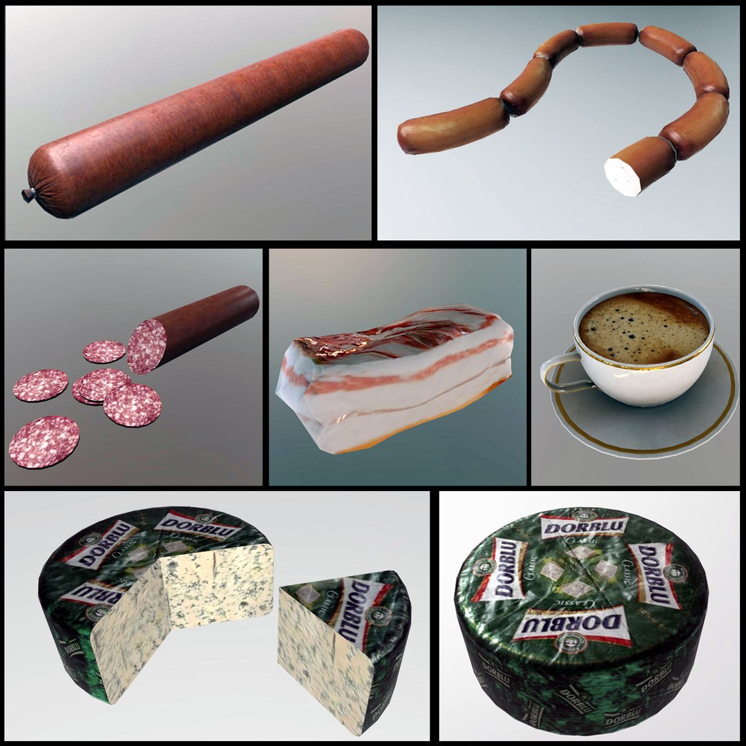 3D cup cheese food model - TurboSquid 1268794