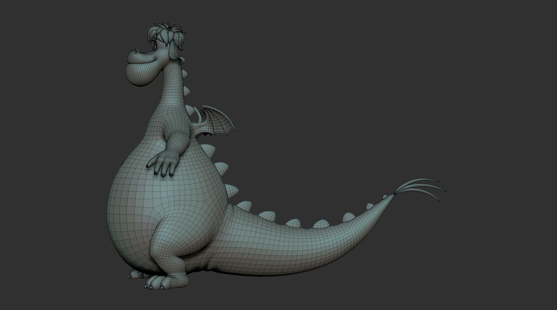 3D Elliott The Dragon - TurboSquid 2068809