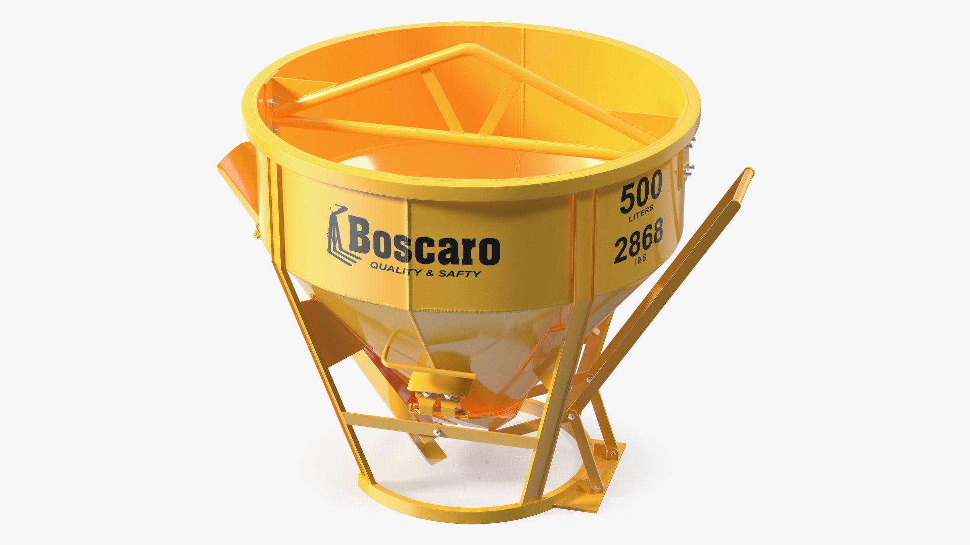 Construction Concrete Bucket 3D Model - TurboSquid 2226137
