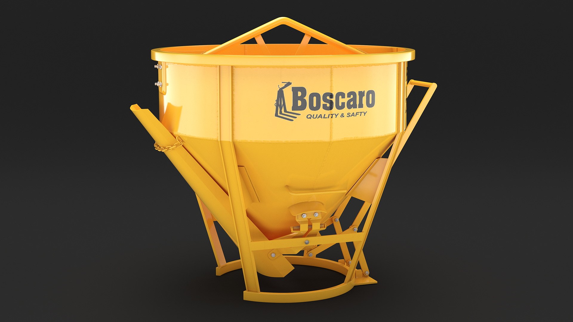 Construction Concrete Bucket 3D Model - TurboSquid 2226137
