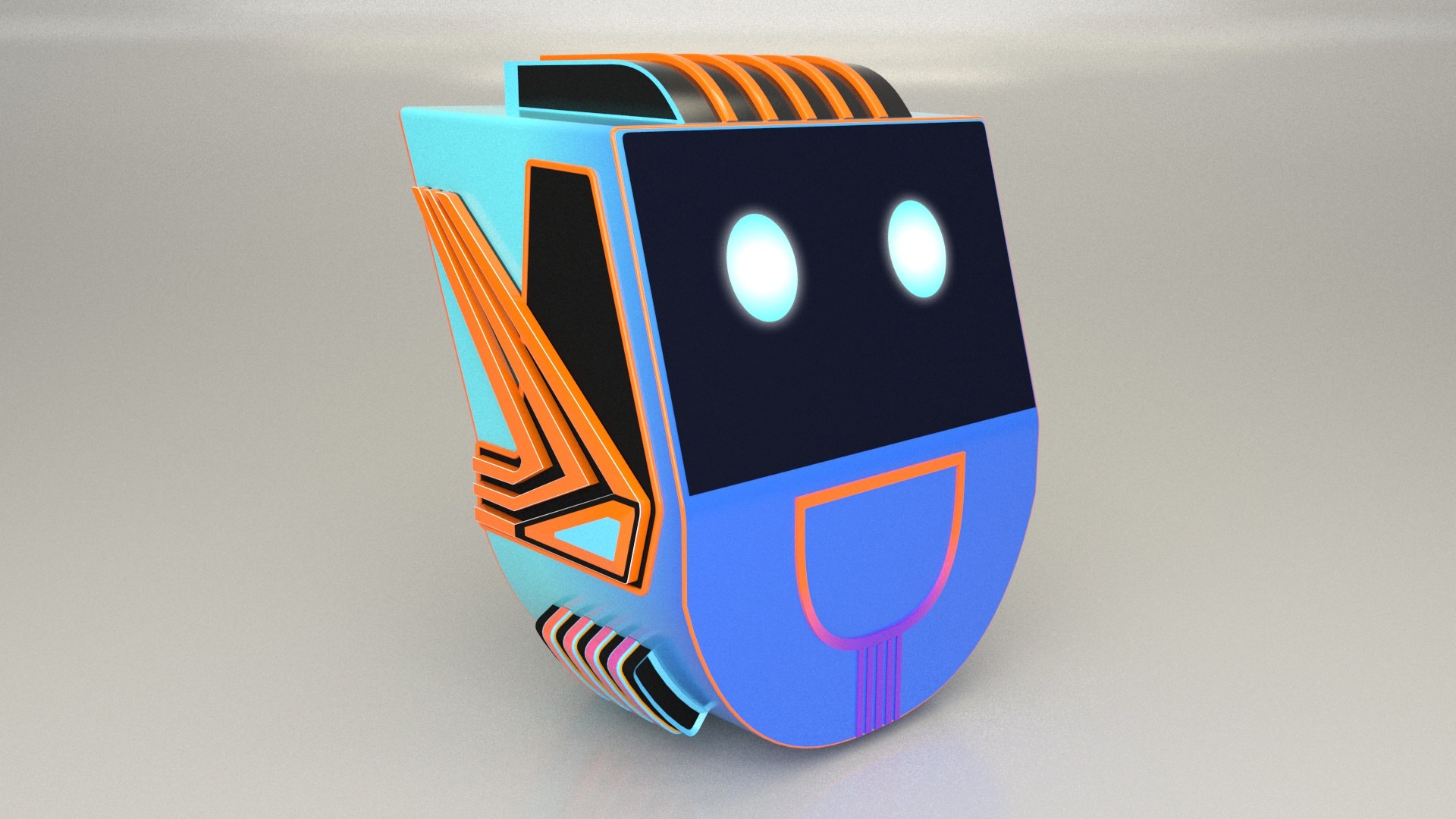 3D Game Character Robot Head - TurboSquid 1792048