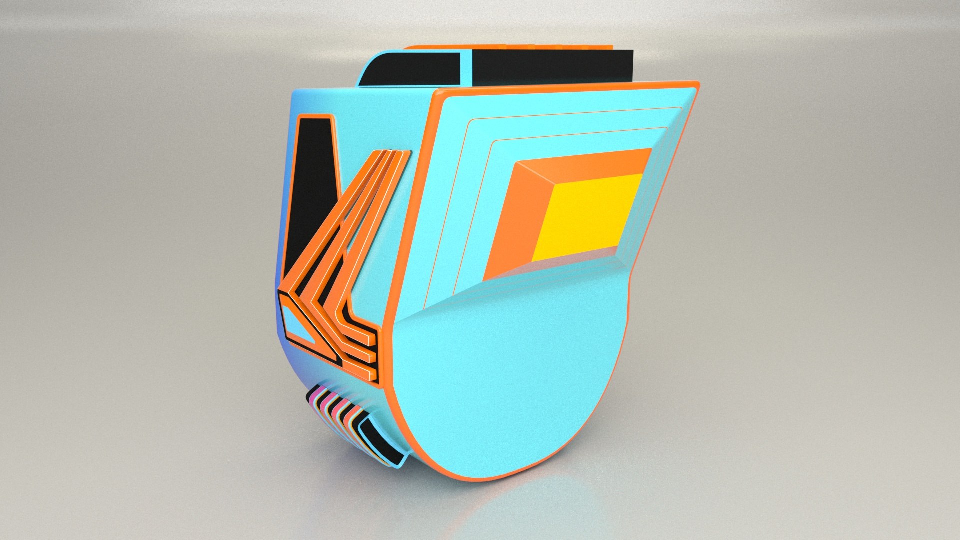 3D Game Character Robot Head - TurboSquid 1792048