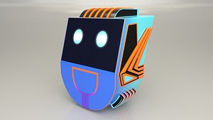 3D droid android - TurboSquid 1442803