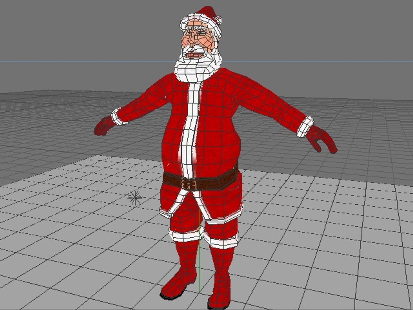Santa Claus 3d Model