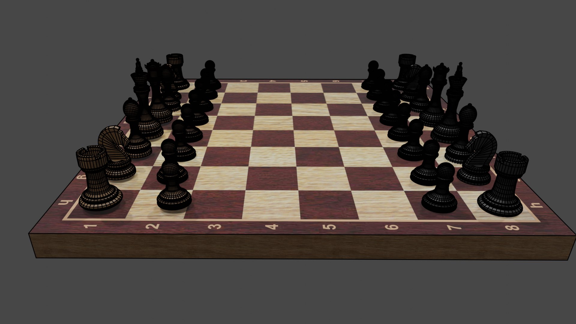 3D Model Chess - TurboSquid 2035066